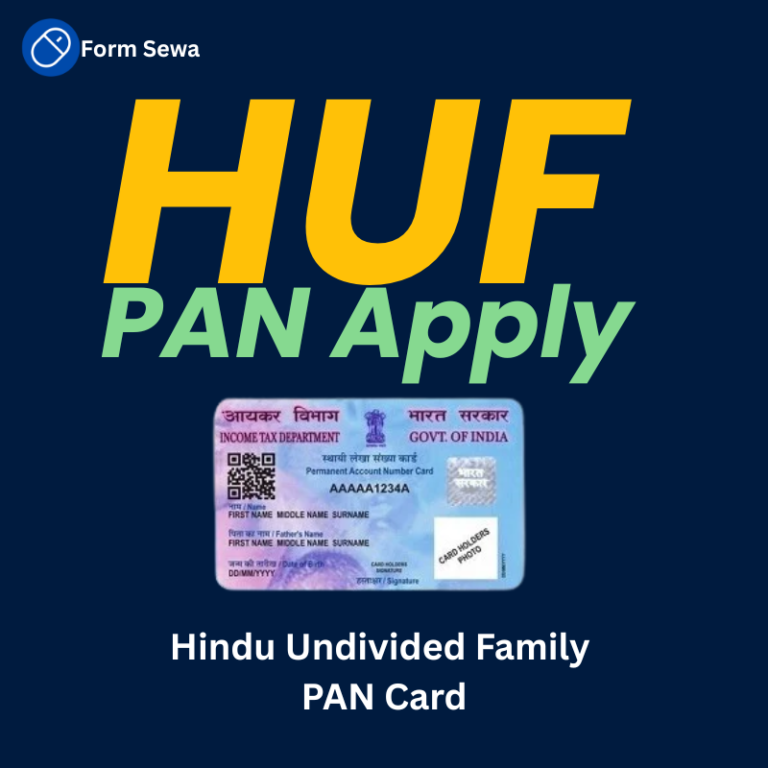 HUF PAN Card Apply Online | Hindu Undivided Family PAN